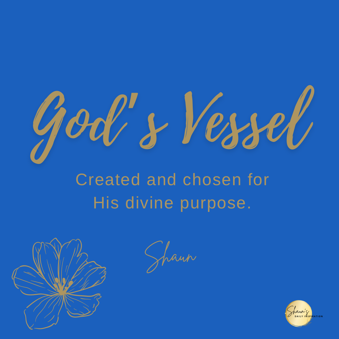 A Vessel of God – It’s Shaun’s World