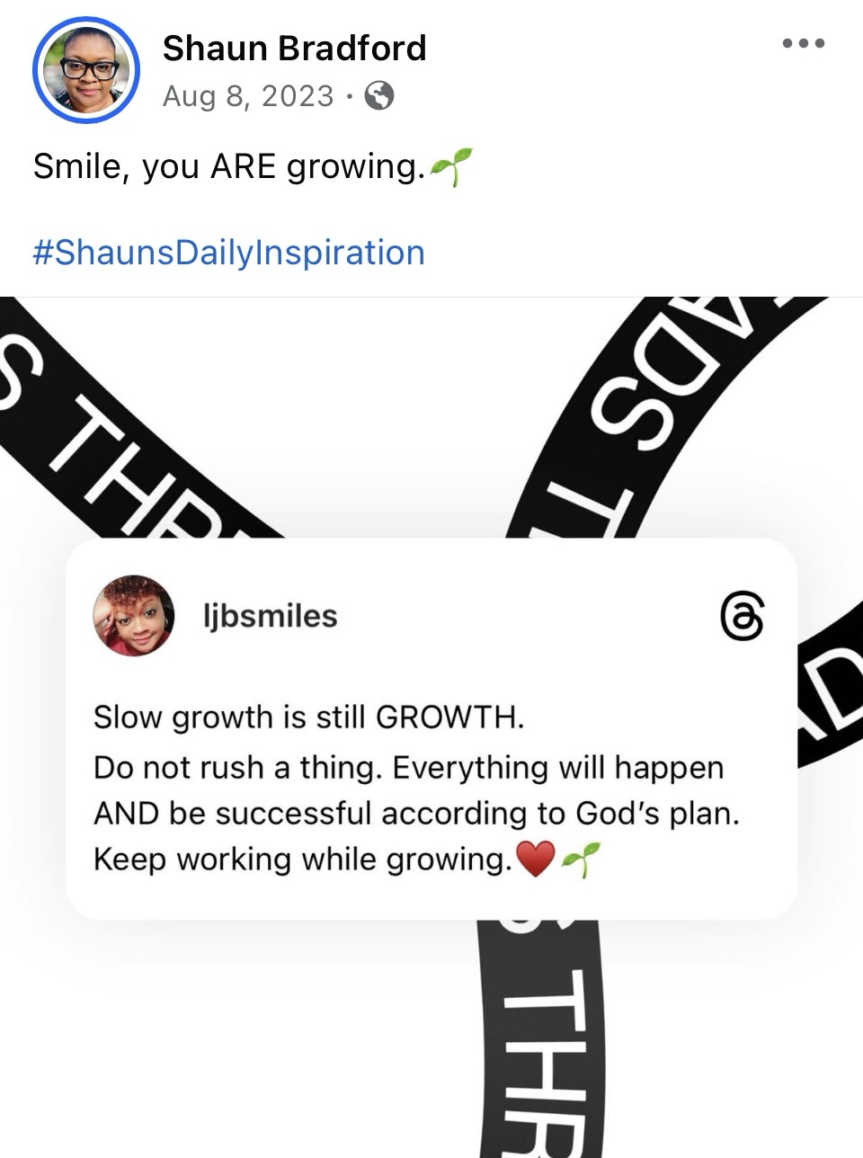 Smile, You’re Growing – It’s Shaun’s World