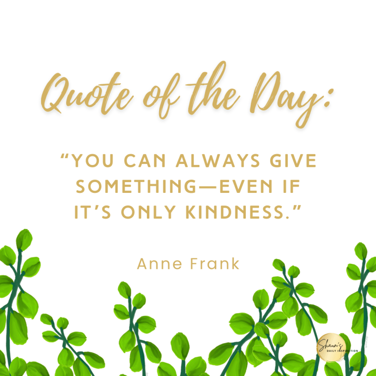 Quote of the Day, No. 16 – It’s Shaun’s World