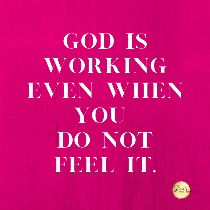 You Don’t Have To Feel It To Know It – It’s Shaun’s World